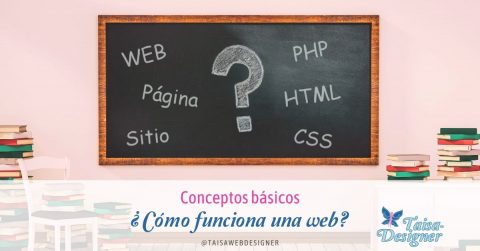 Conceptos básicos de páginas web ¿Cómo funciona una web? | Taisa-Designer
