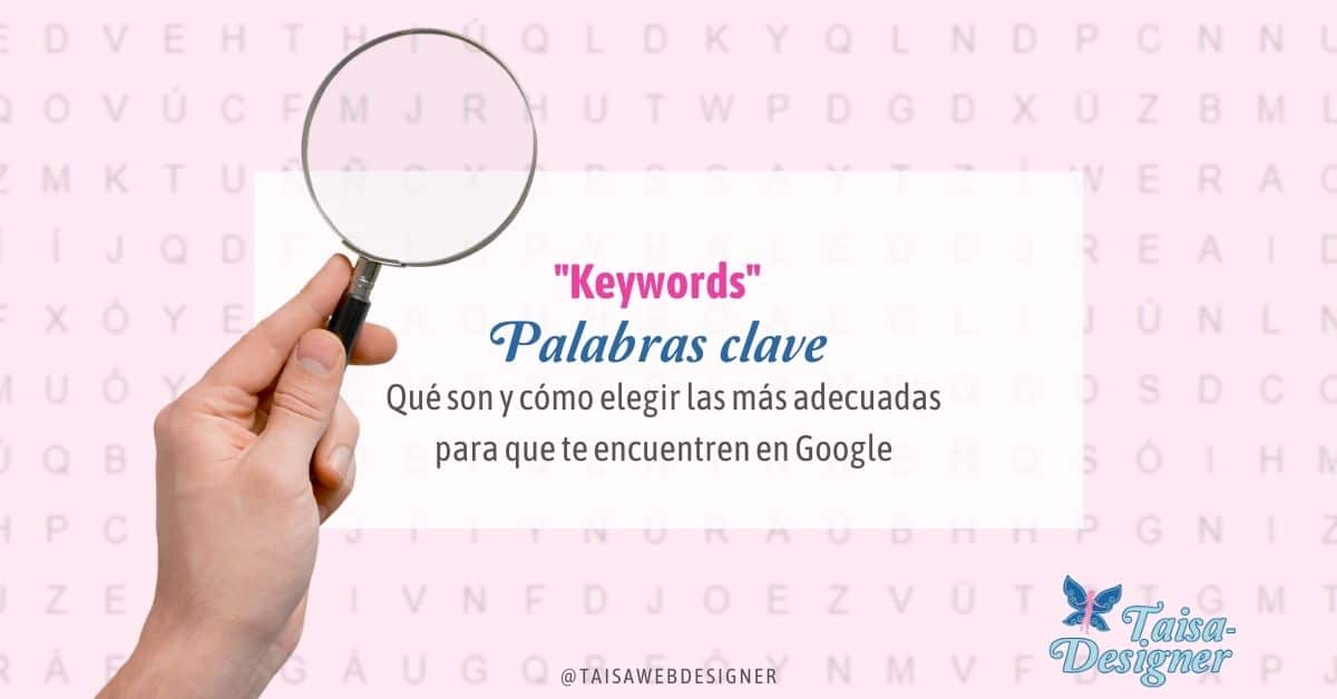 Palabras clave: Qué son y como elegir las adecuadas